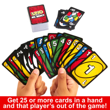 UNO Show ‘em No Mercy Card Game for Kids, Adults & Family Night ...
