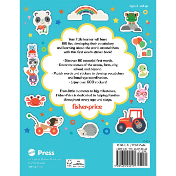 Fisher-Price My First Sticker Book (Ages 3-6) | Mattel