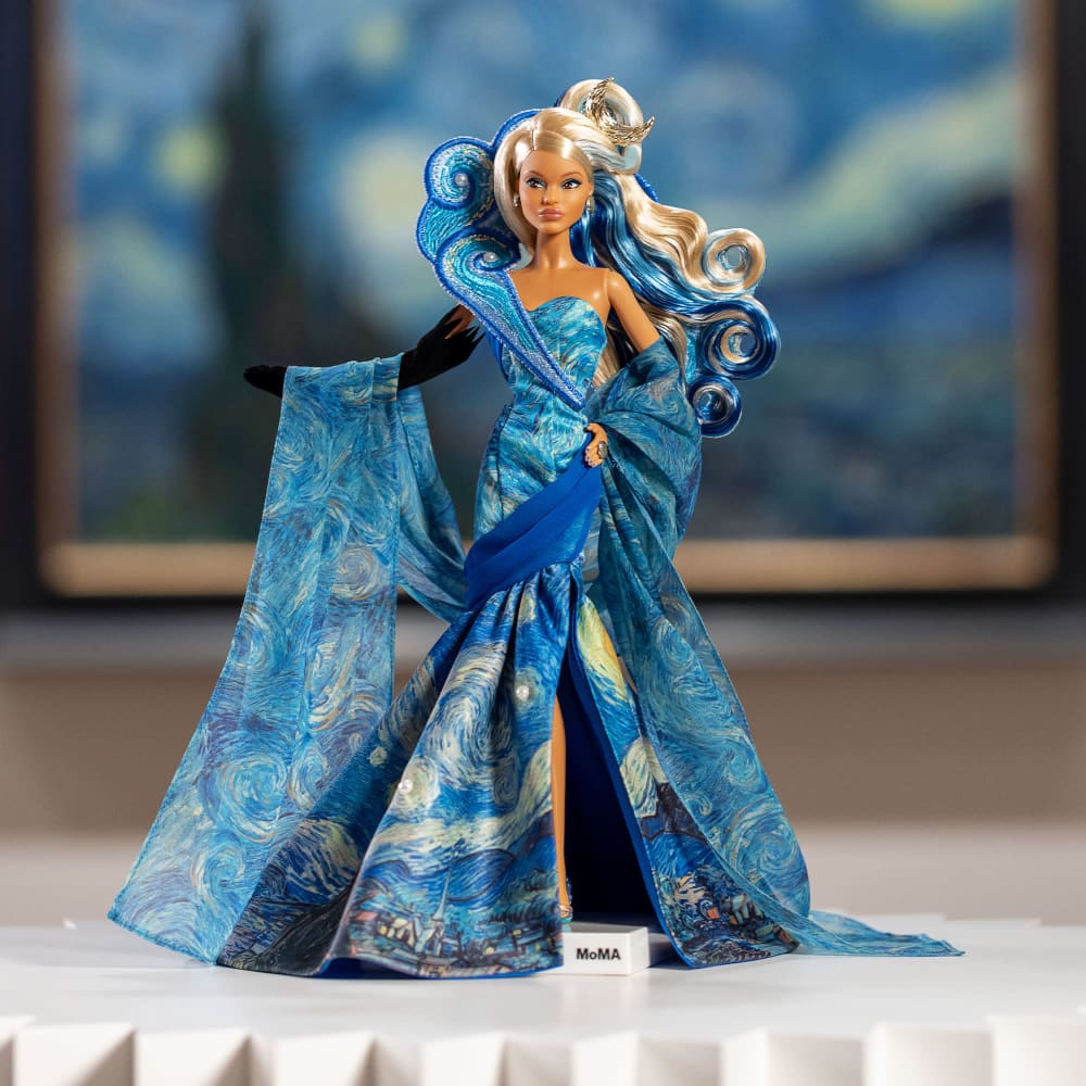 Barbie x MoMA Vincent van Gogh Doll | Mattel Creations UK