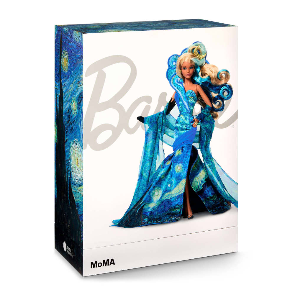 Barbie x MoMA Vincent van Gogh Doll | Mattel Creations UK