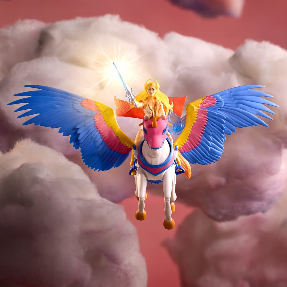 Masters of the Universe Origins She-Ra & Swift Wind 2er-Pack | Mattel ...