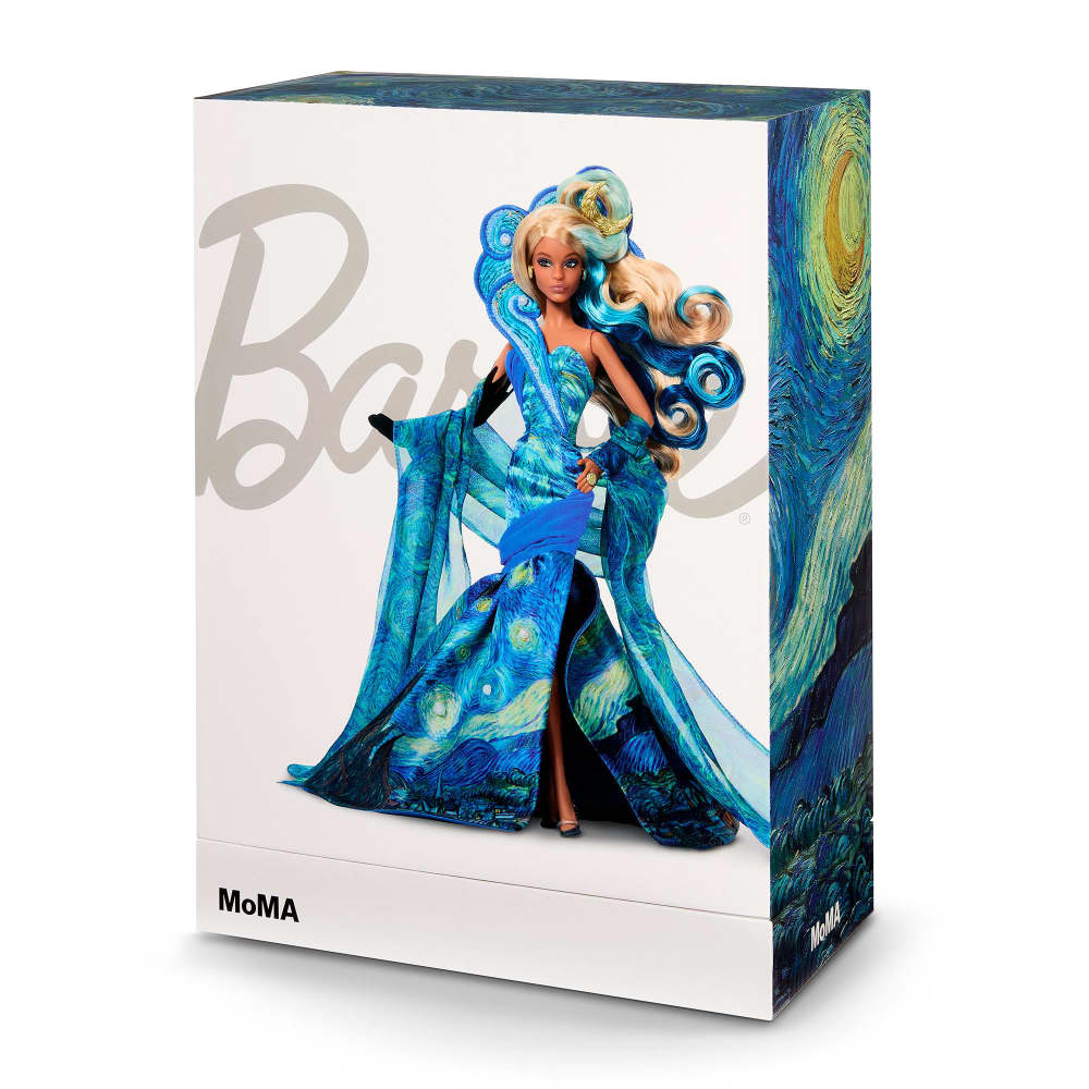 Barbie x MoMA Vincent van Gogh Doll | Mattel Creations UK