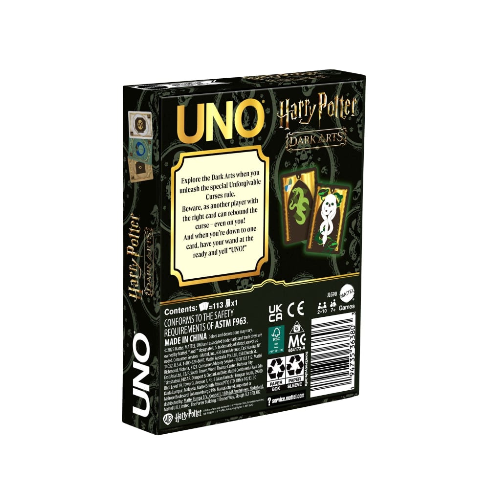 UNO Fandom Dark Arts | Mattel Creations