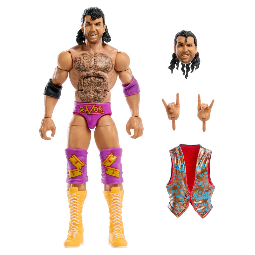 WWE Legends Elite Collection Razor Ramon Action Figure | Mattel Creations
