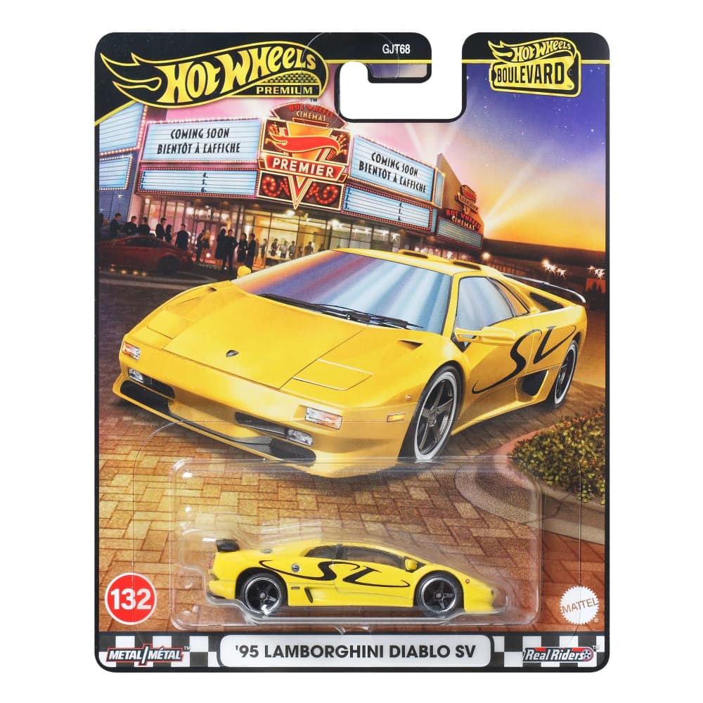 Hot Wheels Premium Boulevard '95 Lamborghini Diablo SV | Mattel Creations
