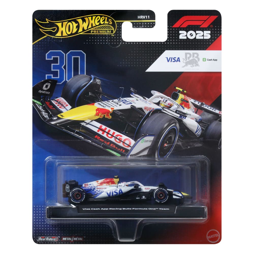 Hot Wheels Premium Visa Cash App Racing Bulls Formula 1® Team | Mattel ...