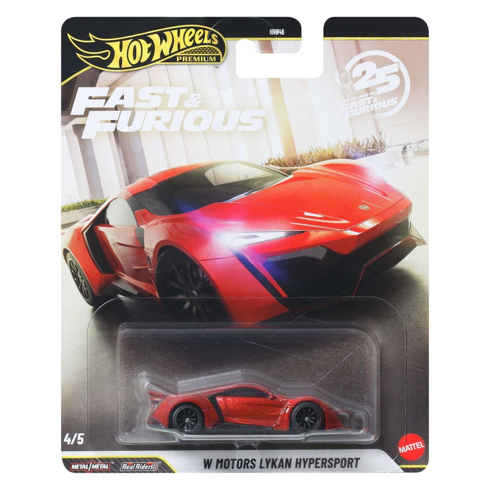 Hot Wheels Premium Fast & Furious W Motors Lykan Hypersport | Mattel ...