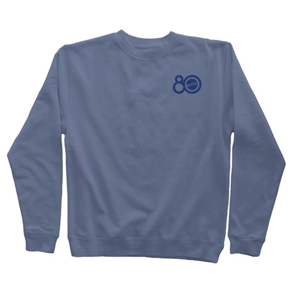 Mattel 80th Logo Blue Sweatshirt | Mattel Creations