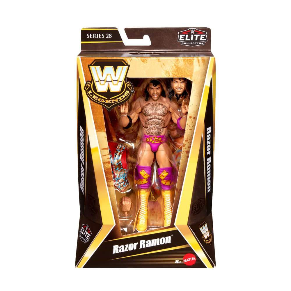 WWE Legends Elite Collection Razor Ramon Action Figure | Mattel Creations