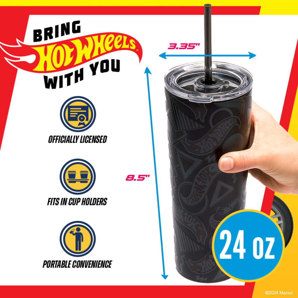Hot Wheels™ Finish Line Tumbler - 24 oz | Mattel Creations