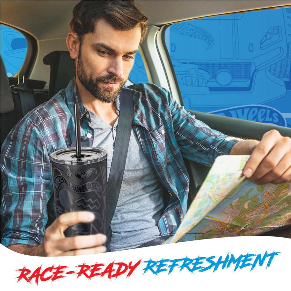 Hot Wheels™ Finish Line Tumbler - 24 oz – Mattel Creations