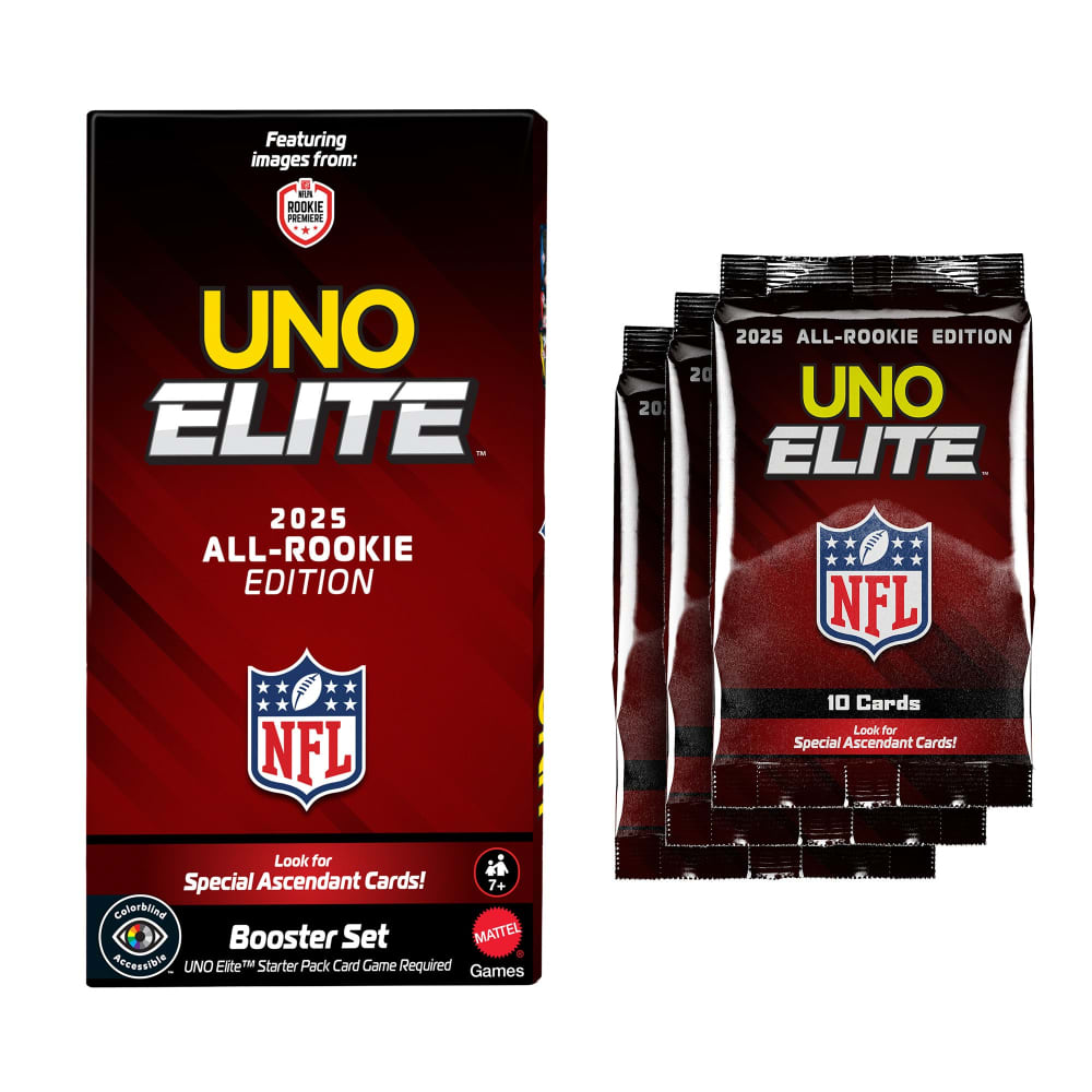 UNO Elite NFL 2025 Rookie Bundle | Mattel Creations