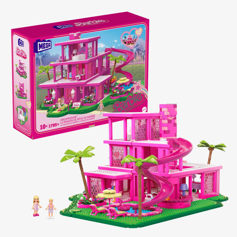MEGA Barbie The Movie Replica DreamHouse Building Kit – Mattel Creations
