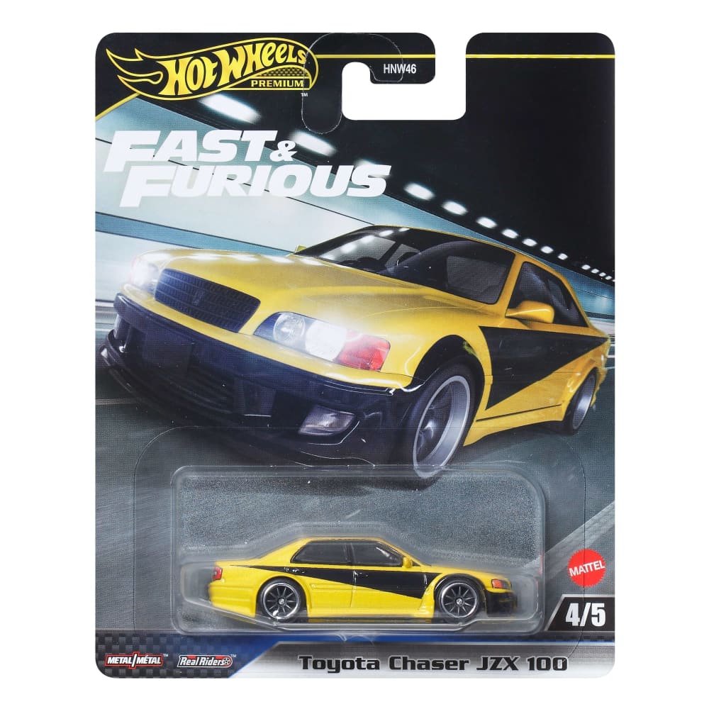 Hot Wheels Premium Fast & Furious Cars 1998 Toyota Chaser JZX100 ...