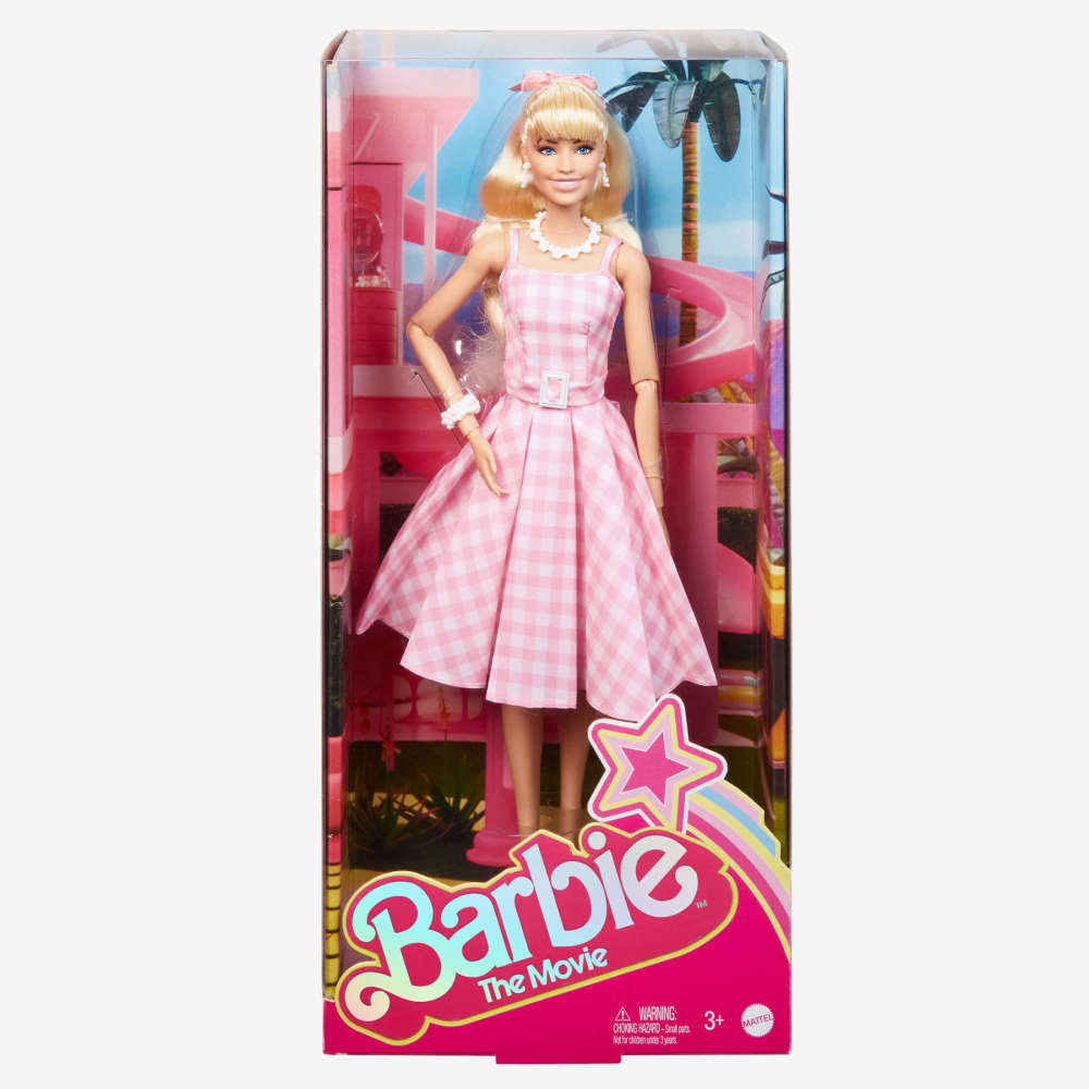 Barbie in Pink Gingham Dress – Barbie The Movie | Mattel Creations