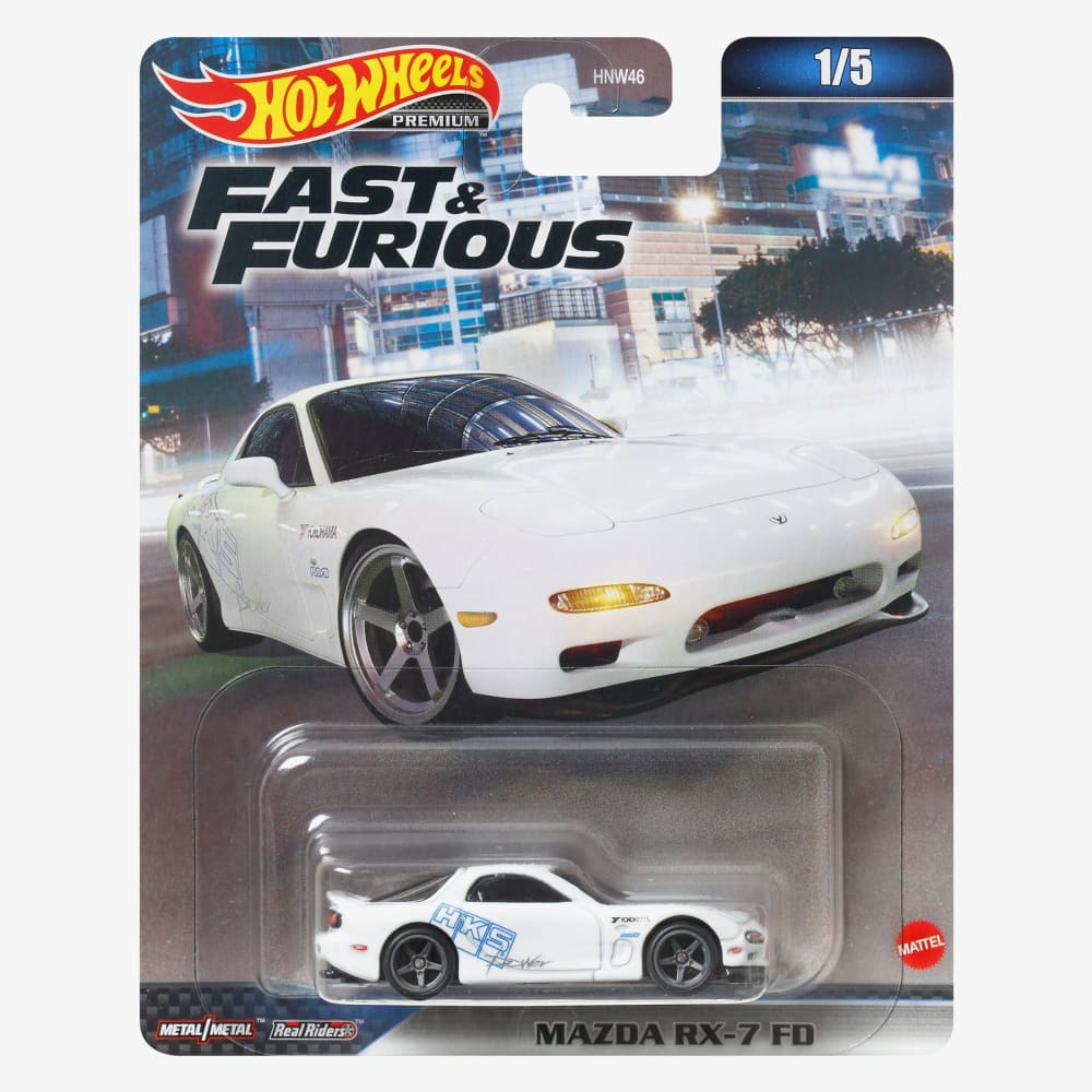 Hot Wheels Fast & Furious Premium Series, Mazda RX-7 FD | Mattel Creations