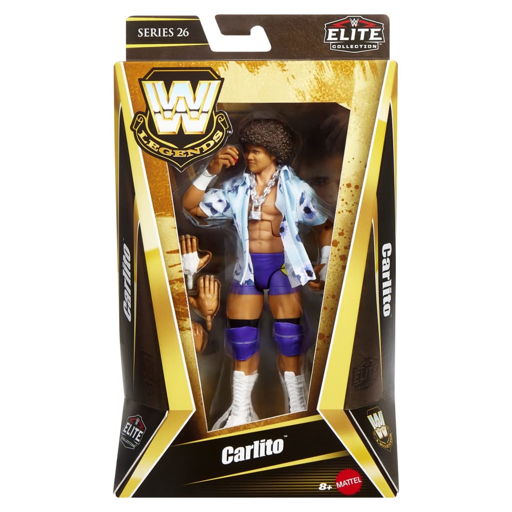 WWE Elite Legends Carlito Action Figure | Mattel Creations.