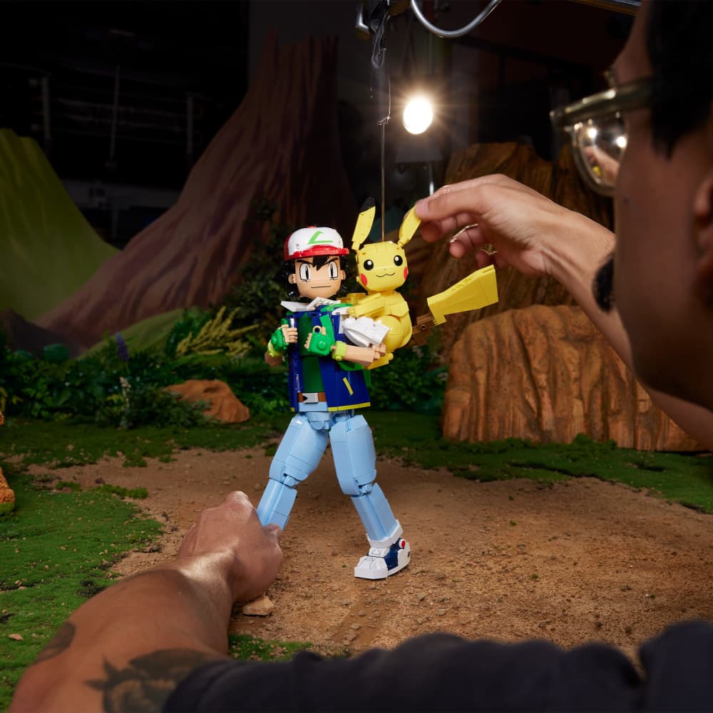 MEGA Ash & Pikachu: Path to Victory Set | Mattel Creations