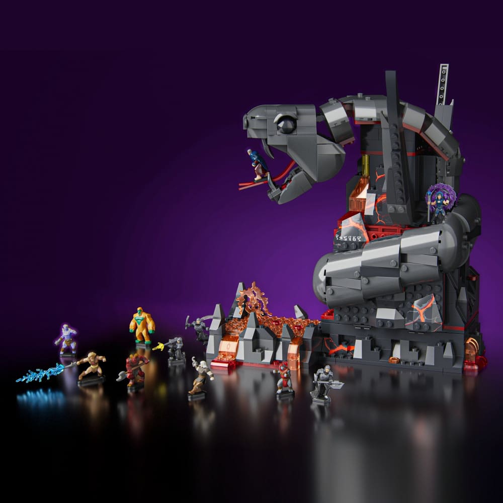 Mattel Brick Shop Masters of the Universe Clash at Snake Mountain ...