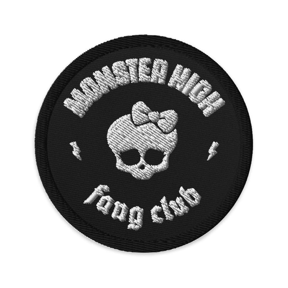 Monster High Fang Club Embroidered Patch | Mattel Creations