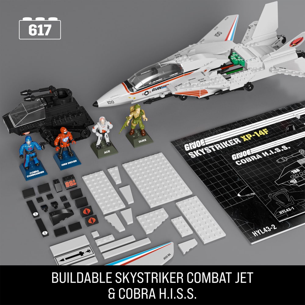 MEGA G.I. JOE Skystriker vs. COBRA H.I.S.S. | Mattel Creations