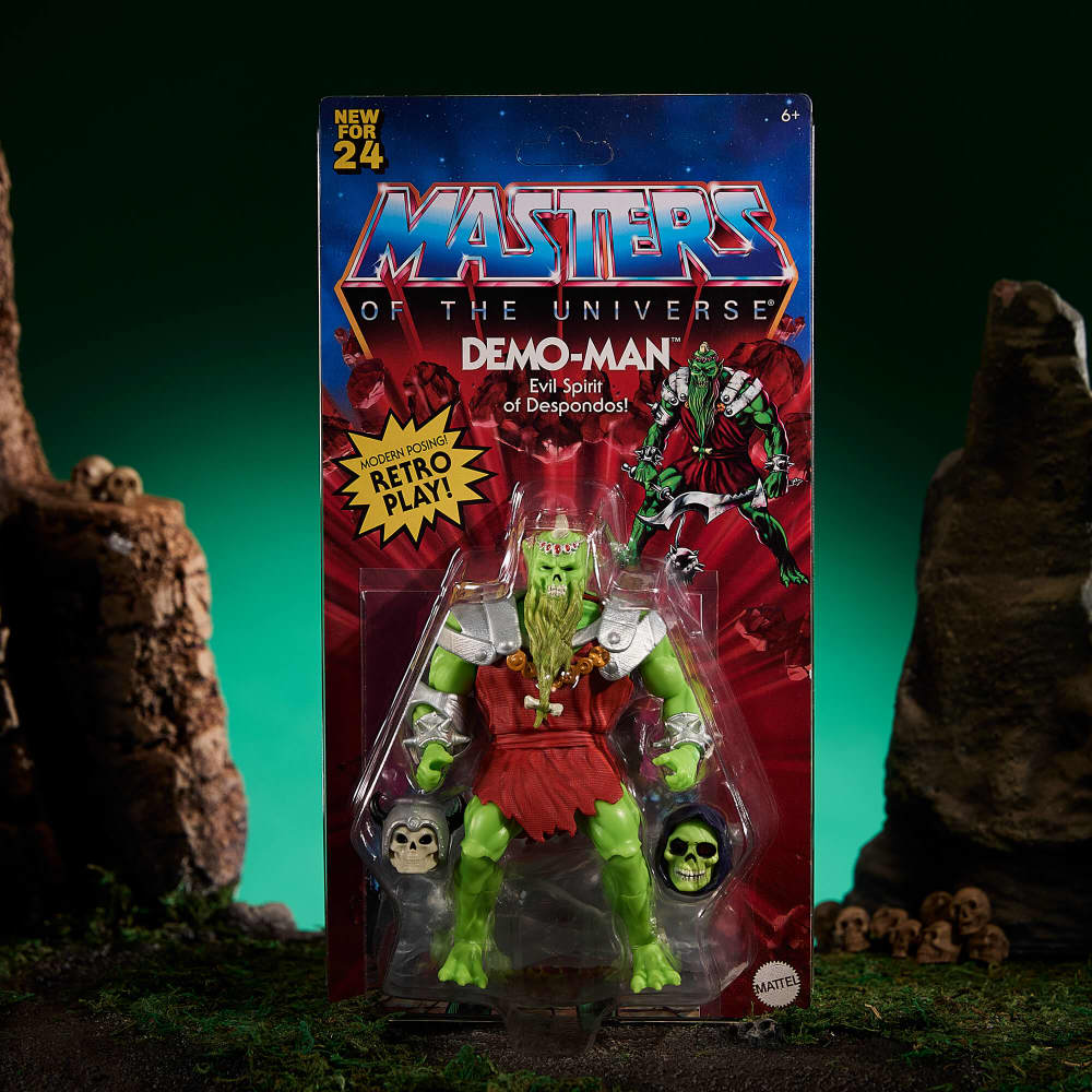 MOTU Origins Demo-Man Figure – Masters of the Universe | Mattel Creations
