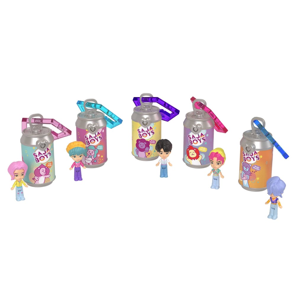 Polly Pocket x KPop Demon Hunters Saja Boys 5-Pack | Mattel Creations