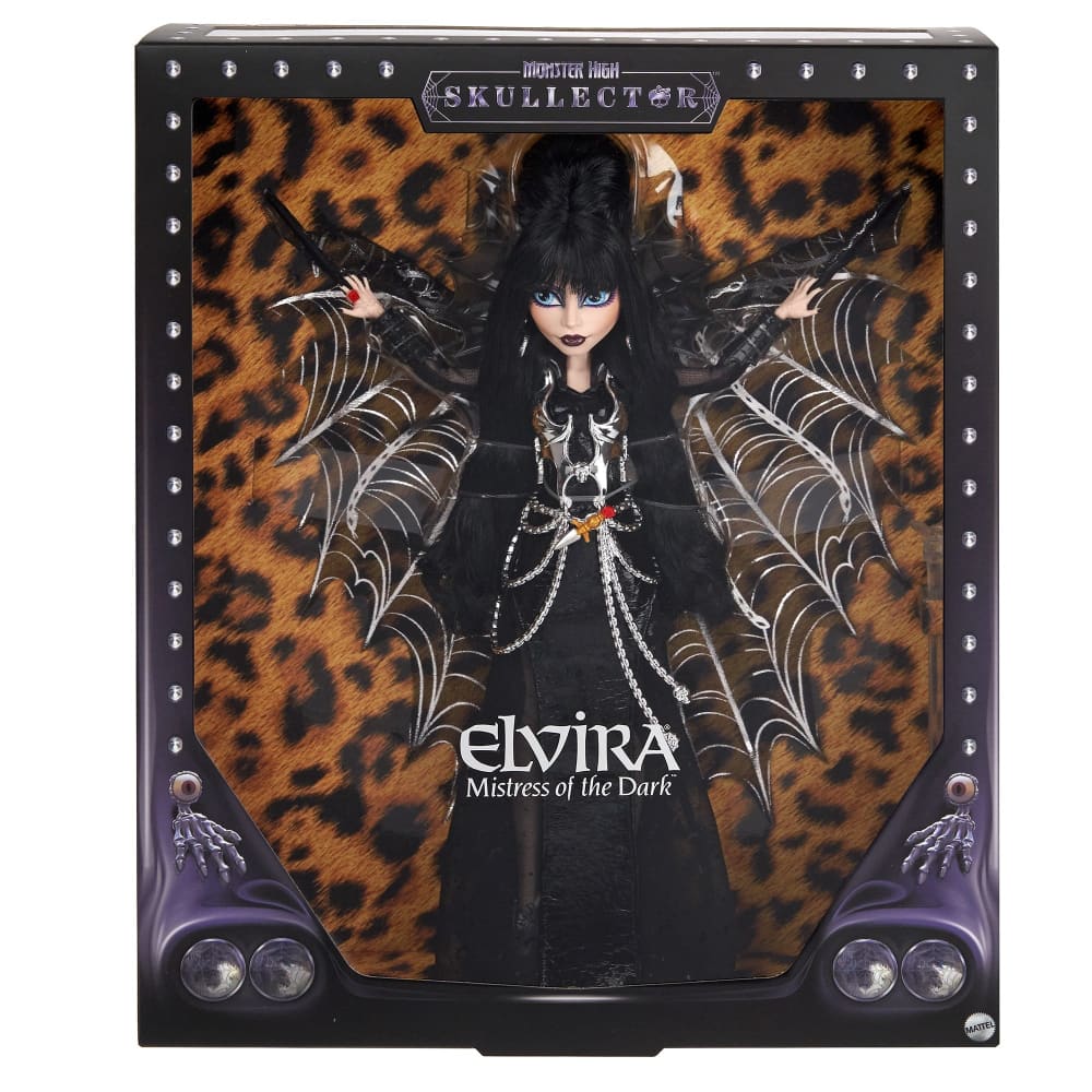 Monster High Skullector Elvira, Mistress of the Dark Doll | Mattel ...