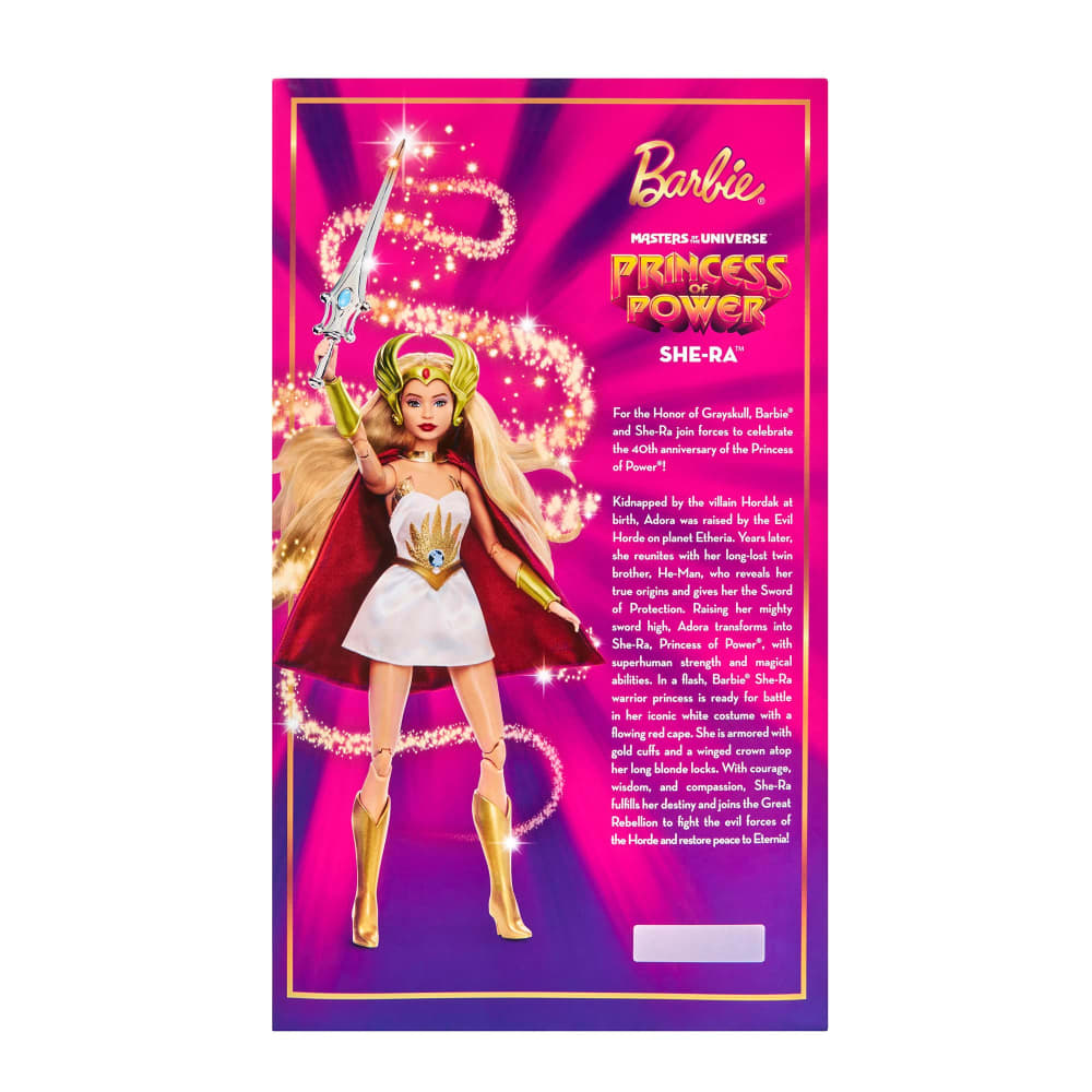 Barbie Masters of the Universe Princess of Power She-Ra | Mattel Creations