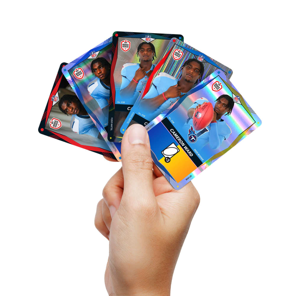 UNO Elite NFL 2025 All-Rookie Booster Set | Mattel Creations