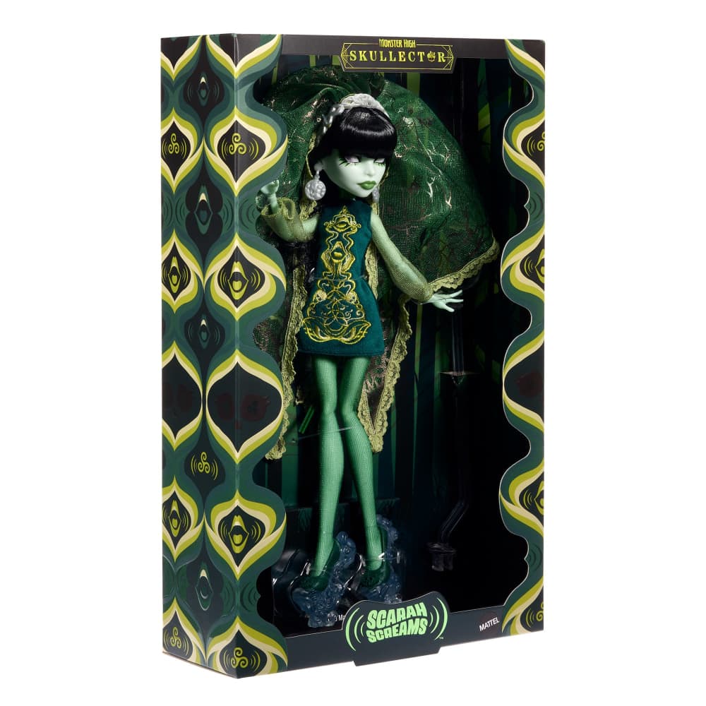 Monster High Skullector Scarah Screams Fang Club Doll | Mattel Creations
