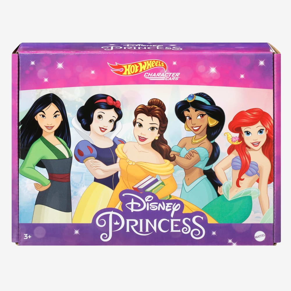Hot Wheels Disney Princess Character Cars, Set of 5 | Mattel Creations