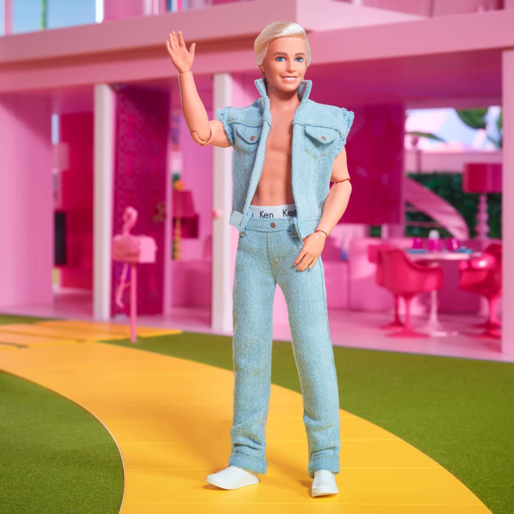 Ken Doll Wearing Denim Matching Set – Barbie The Movie | Mattel Creations