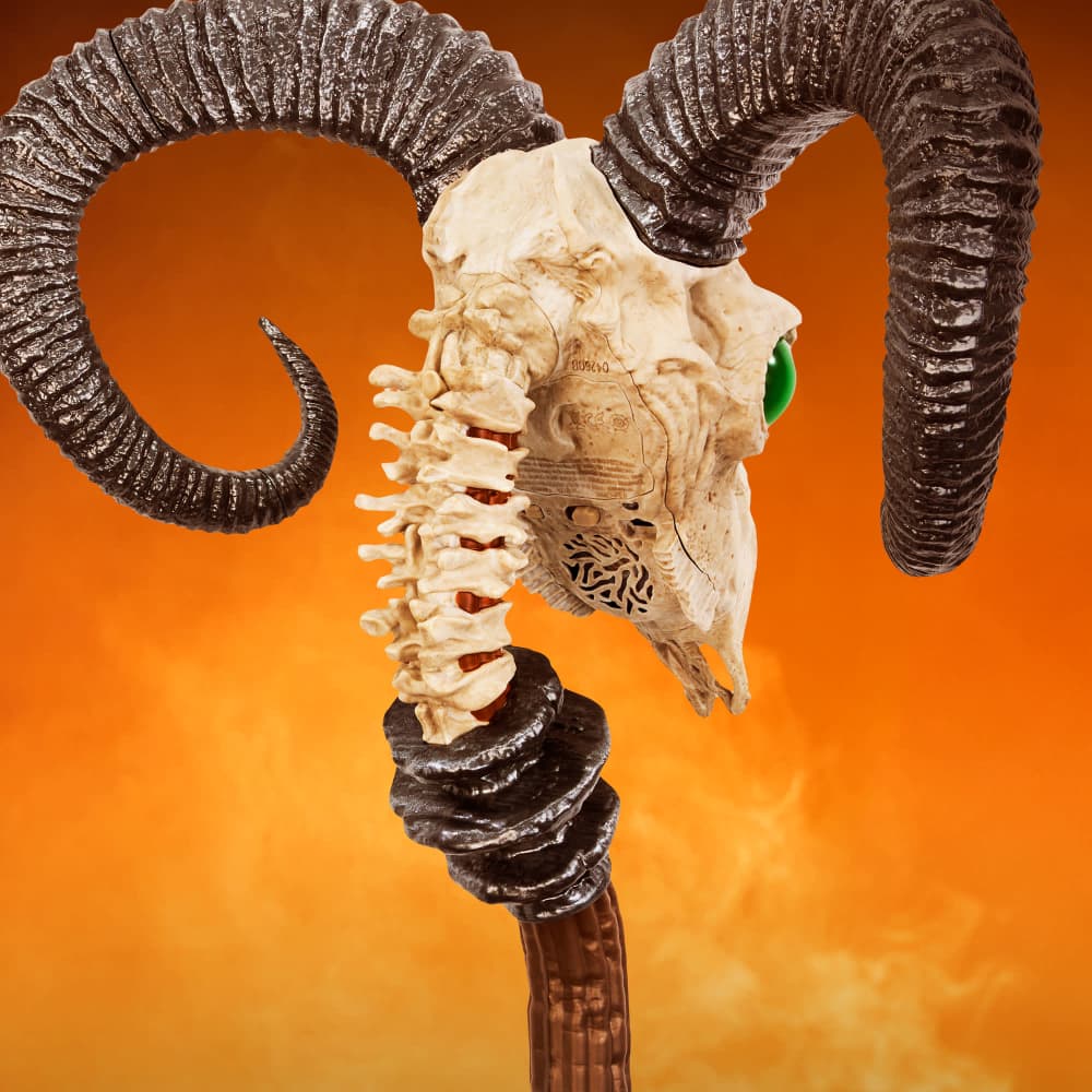 Life-Size Masters of the Universe Chronicles Havoc Staff | Mattel Creations