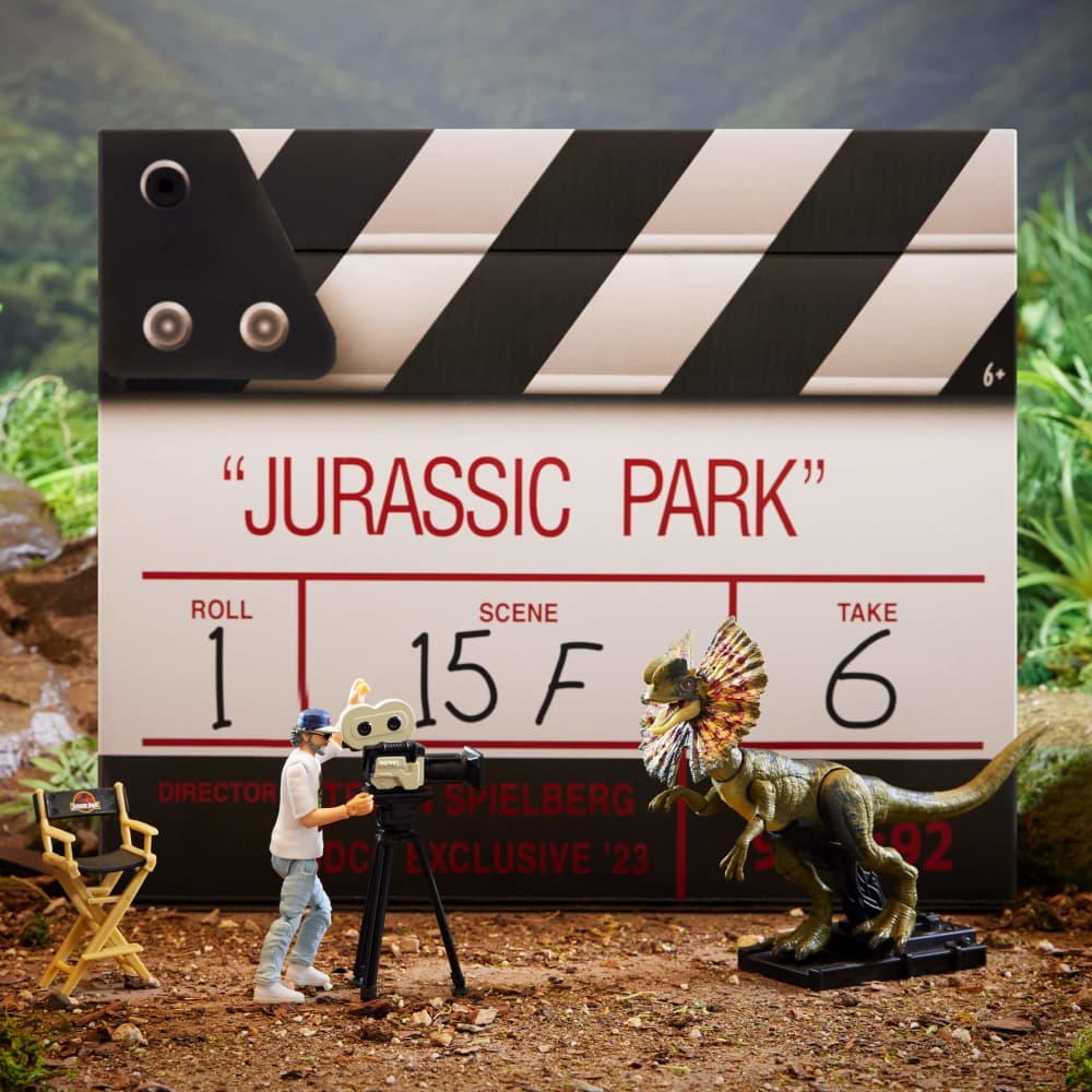 Jurassic Park 30th Anniversary Steven Spielberg Figure | Mattel Creations