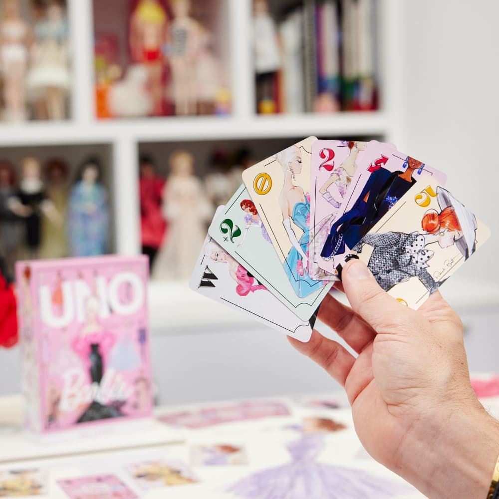 UNO Canvas Barbie Fashion Model Collection Deck | Mattel Creations
