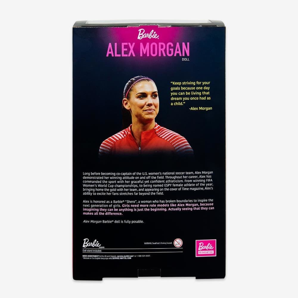 Alex Morgan Barbie Doll – Mattel Creations