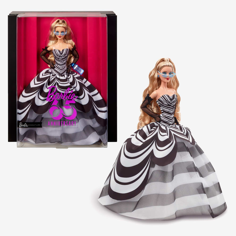 Blonde 65th Anniversary Barbie Doll | Mattel Creations