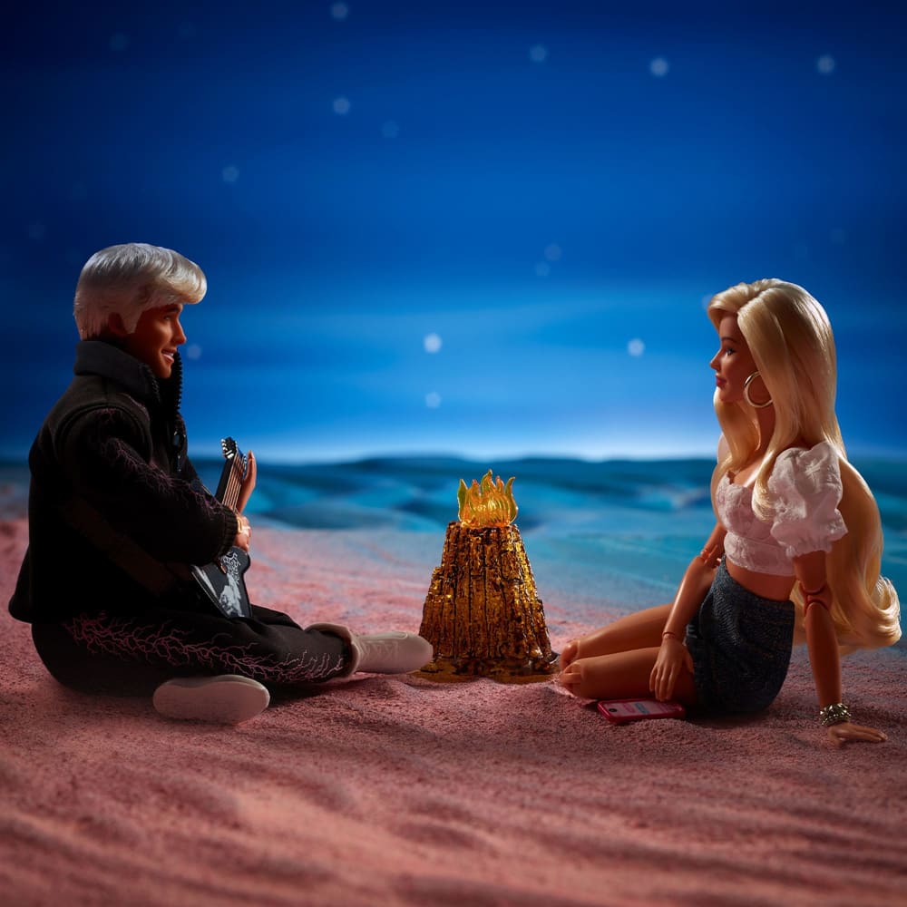 Barbie The Movie Barbie and Ken Campfire Scene 2-Pack | Mattel Creations