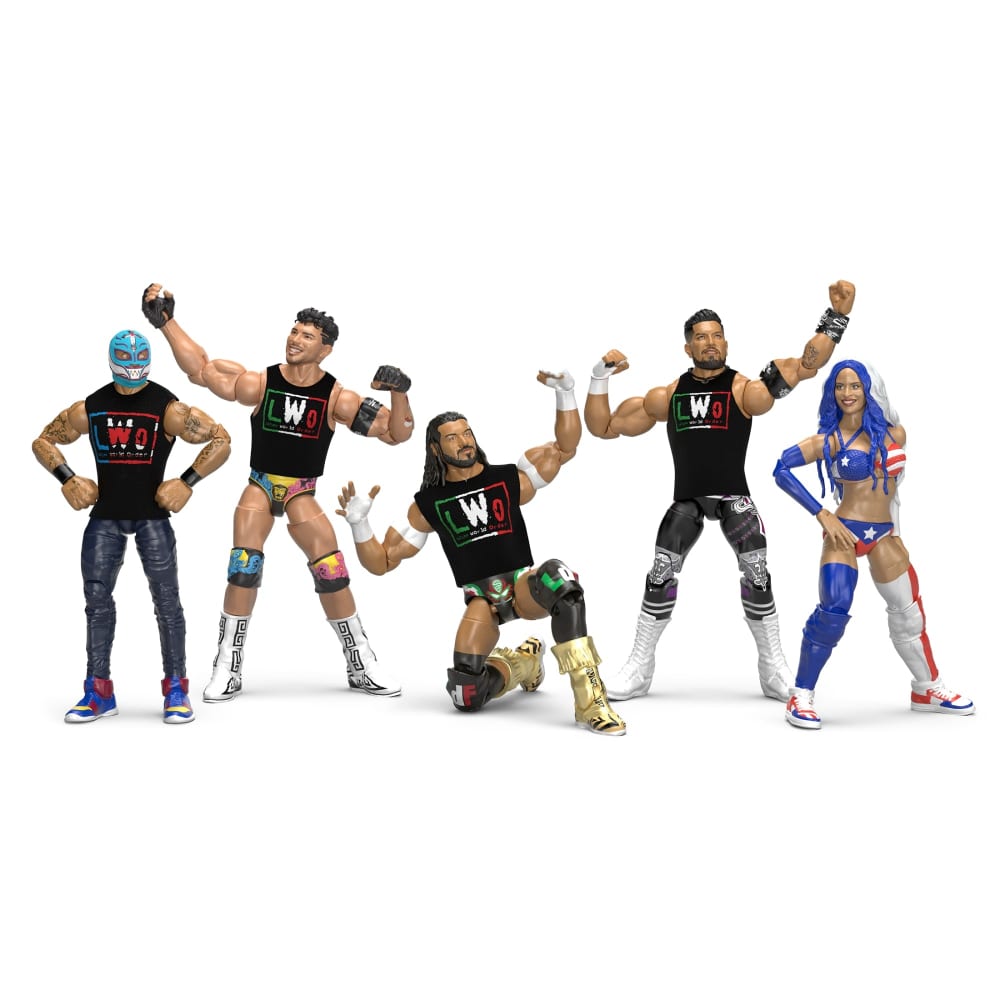 WWE Elite Latino World Order (LWO) Action Figure 5-Pack | Mattel Creations