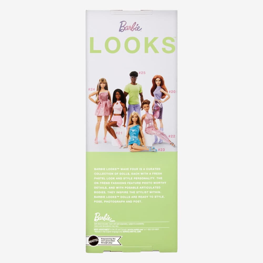 Barbie Looks Doll #25 – Wave 4 | Mattel Creations