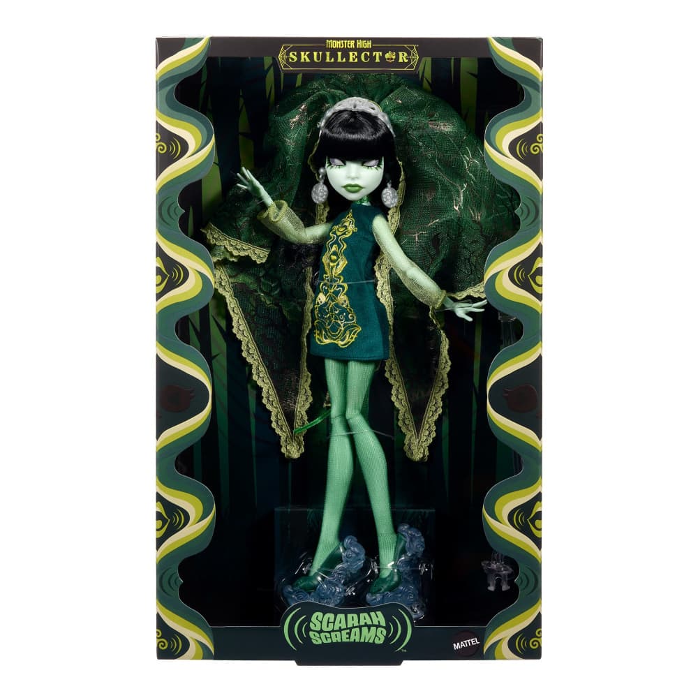Monster High Skullector Scarah Screams Fang Club Doll | Mattel Creations