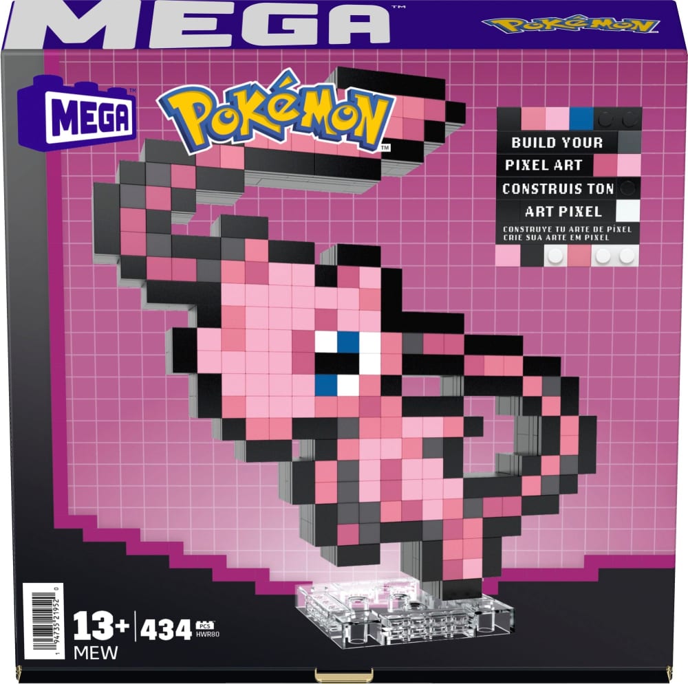 MEGA Pokémon Mew Building Set | Mattel Creations