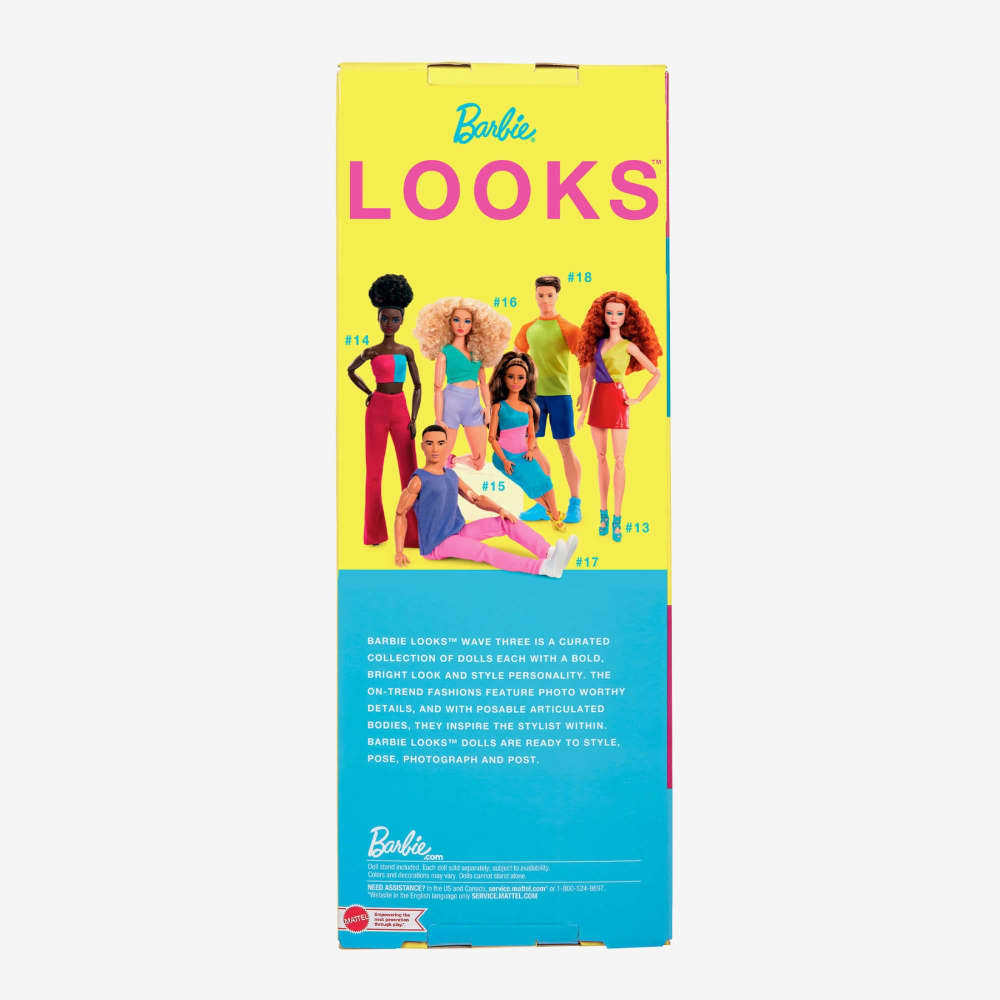 Barbie Looks Doll (Original, Curly Red Hair) | Mattel Creations