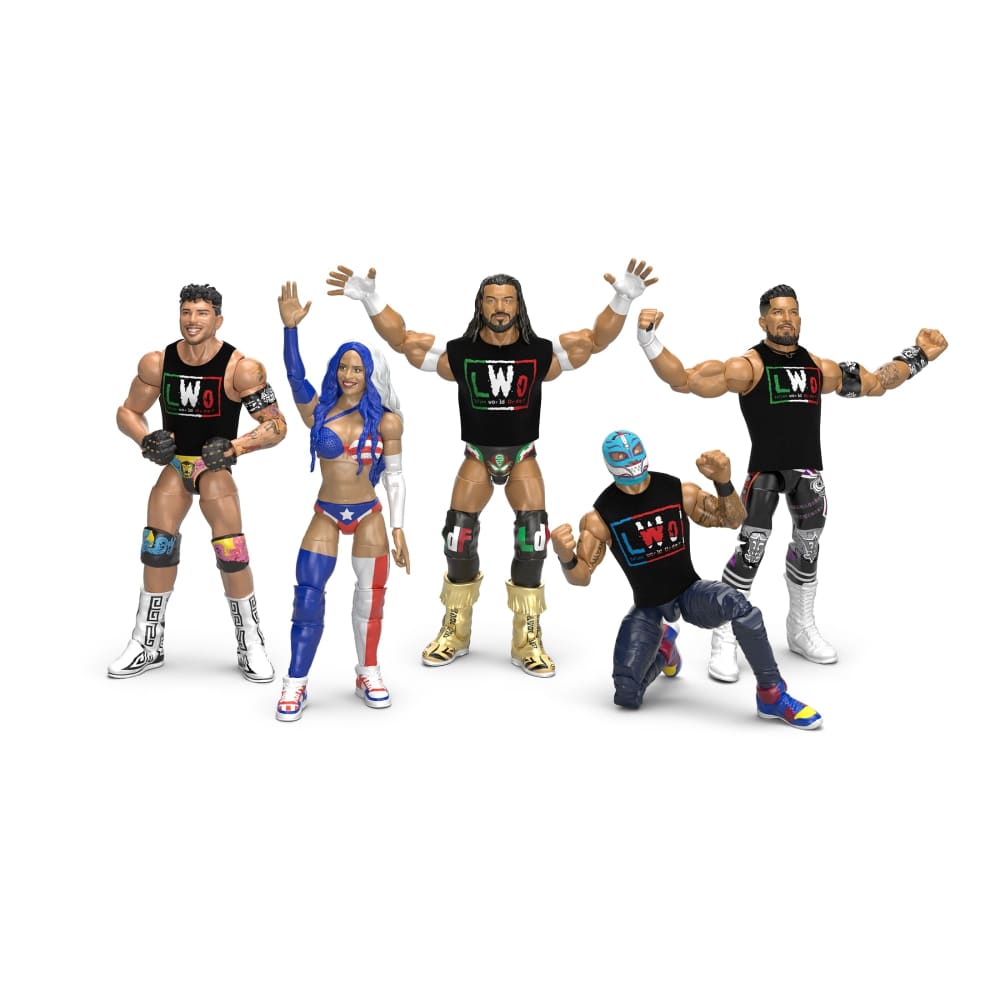 WWE Elite Latino World Order (LWO) Action Figure 5-Pack | Mattel Creations