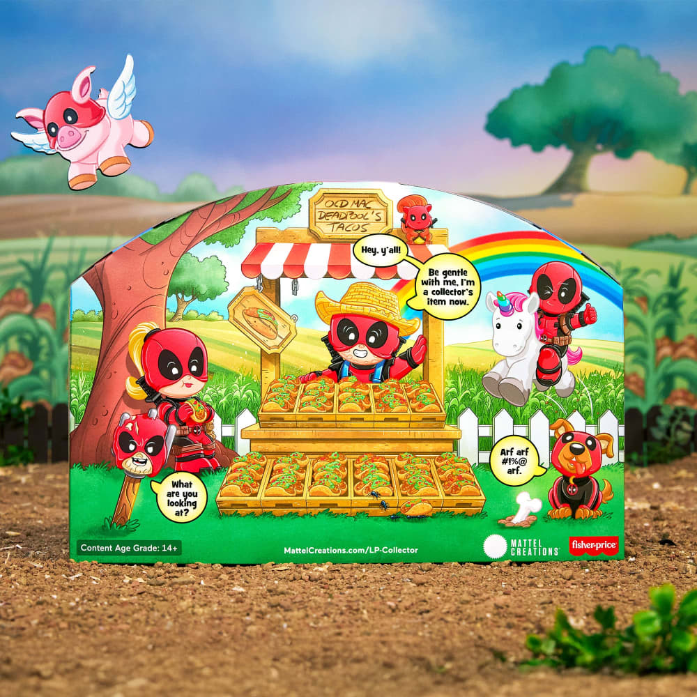 Little People Collector Deadpool Set | Mattel Creations