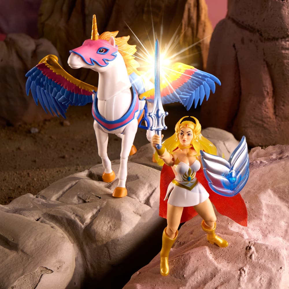 Masters of the Universe Origins She-Ra and Swift Wind 2-Pack | Mattel ...