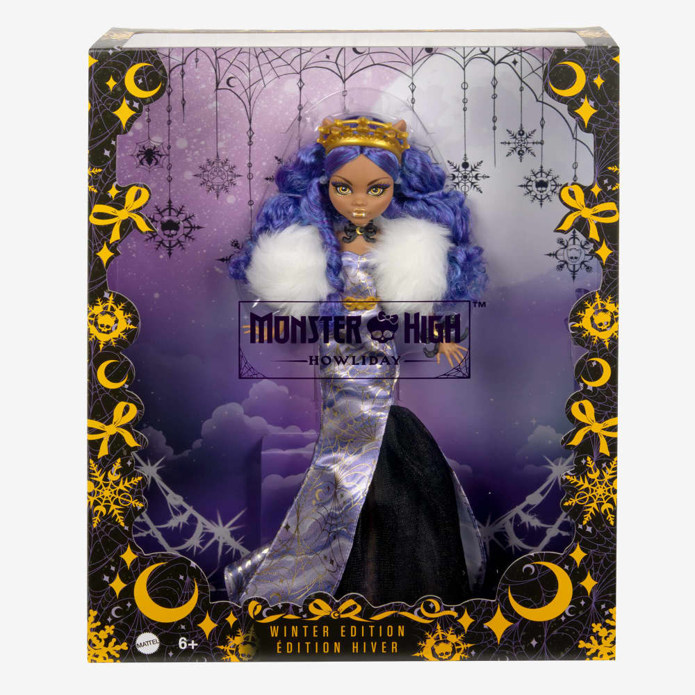 Monster High Howliday Clawdeen Wolf Doll Winter Edition | Mattel Creations