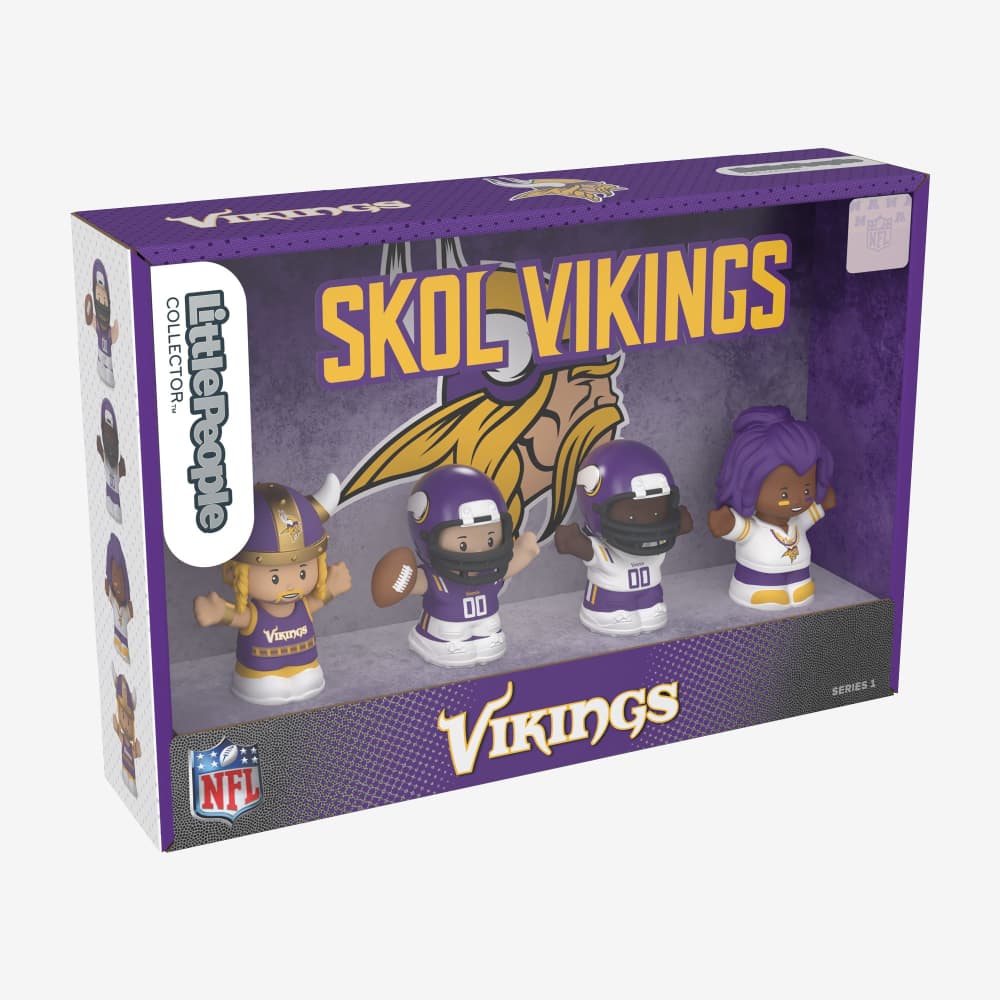 Little People Collector Minnesota Vikings Set | Mattel Creations