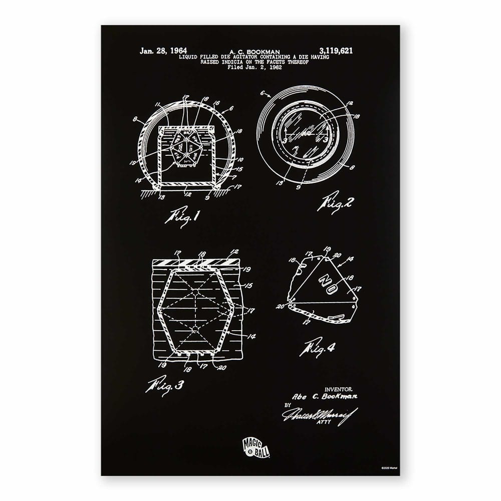 Art of Engineering Magic 8 Ball Print – Mattel Creations